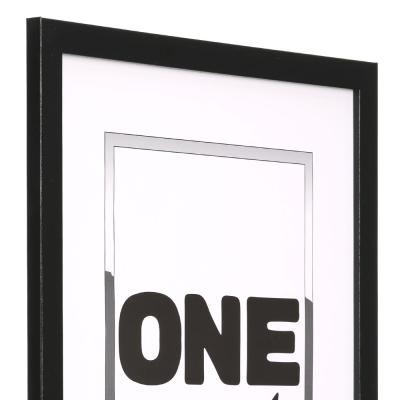Frames Factory Holz-Bilderrahmen Taal (MDF) 21x29,7 cm (A4) - Schwarz ...