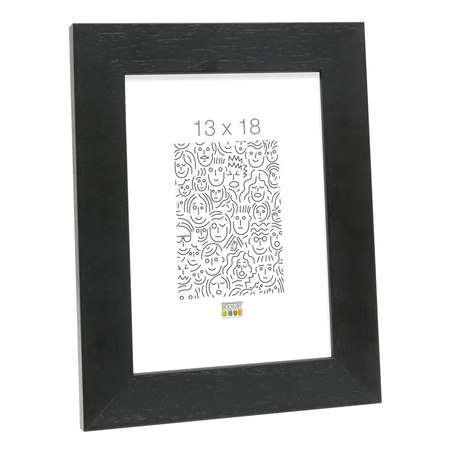 Elegantes Bilderrahmen 40x50 Schwarz Ebenbild