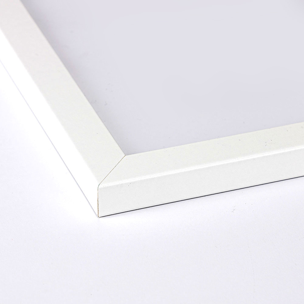 FramesFactory Holz-Bilderrahmen Hekla (MDF) 40x50 cm - Weiß | AllesRahmen.de