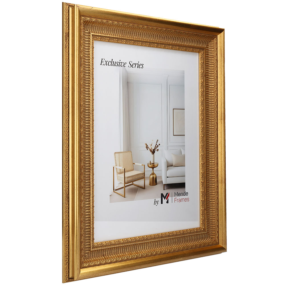Mende Frames Exklusiv-Holzrahmen Kallatti 20x30 cm - Gold | AllesRahmen.de