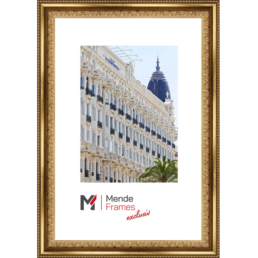 Mende Frames Exklusiv-Holzrahmen Glymur 20x60 cm - Gold | AllesRahmen.de