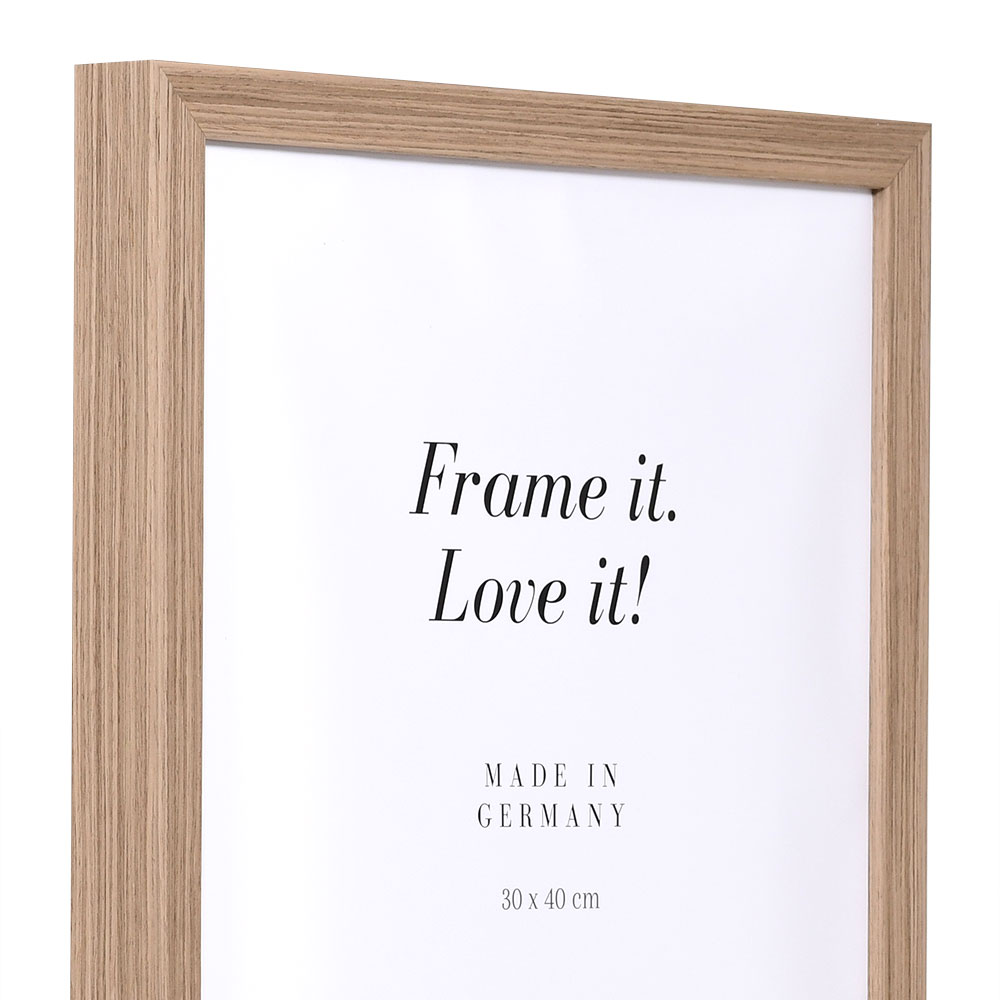 Mira Holz-Bilderrahmen Banize 60x90 cm - nussbaum | AllesRahmen.de