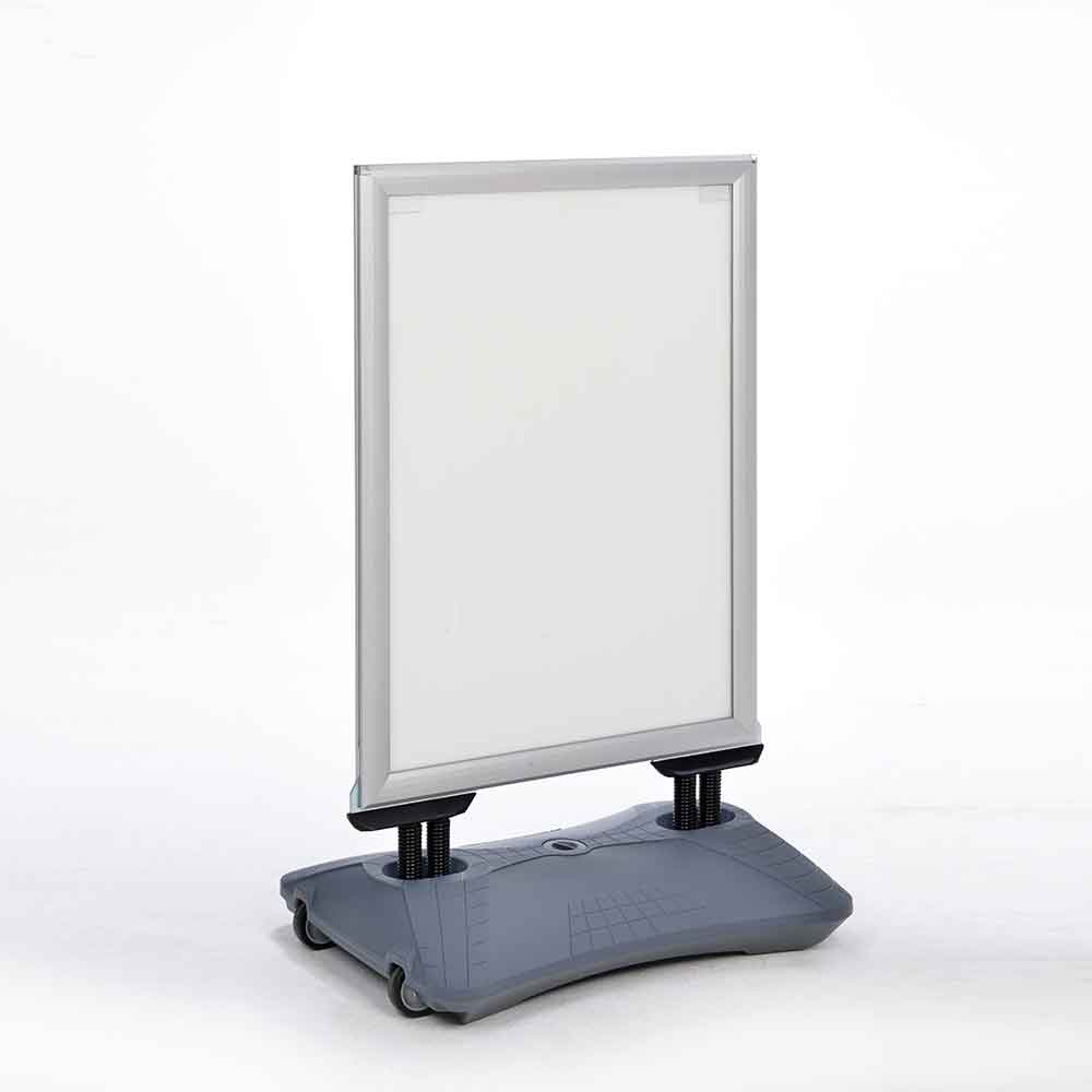 Update Displays Kundenstopper WindPro Plus 59,4x84,1 cm (A1) - silber ...