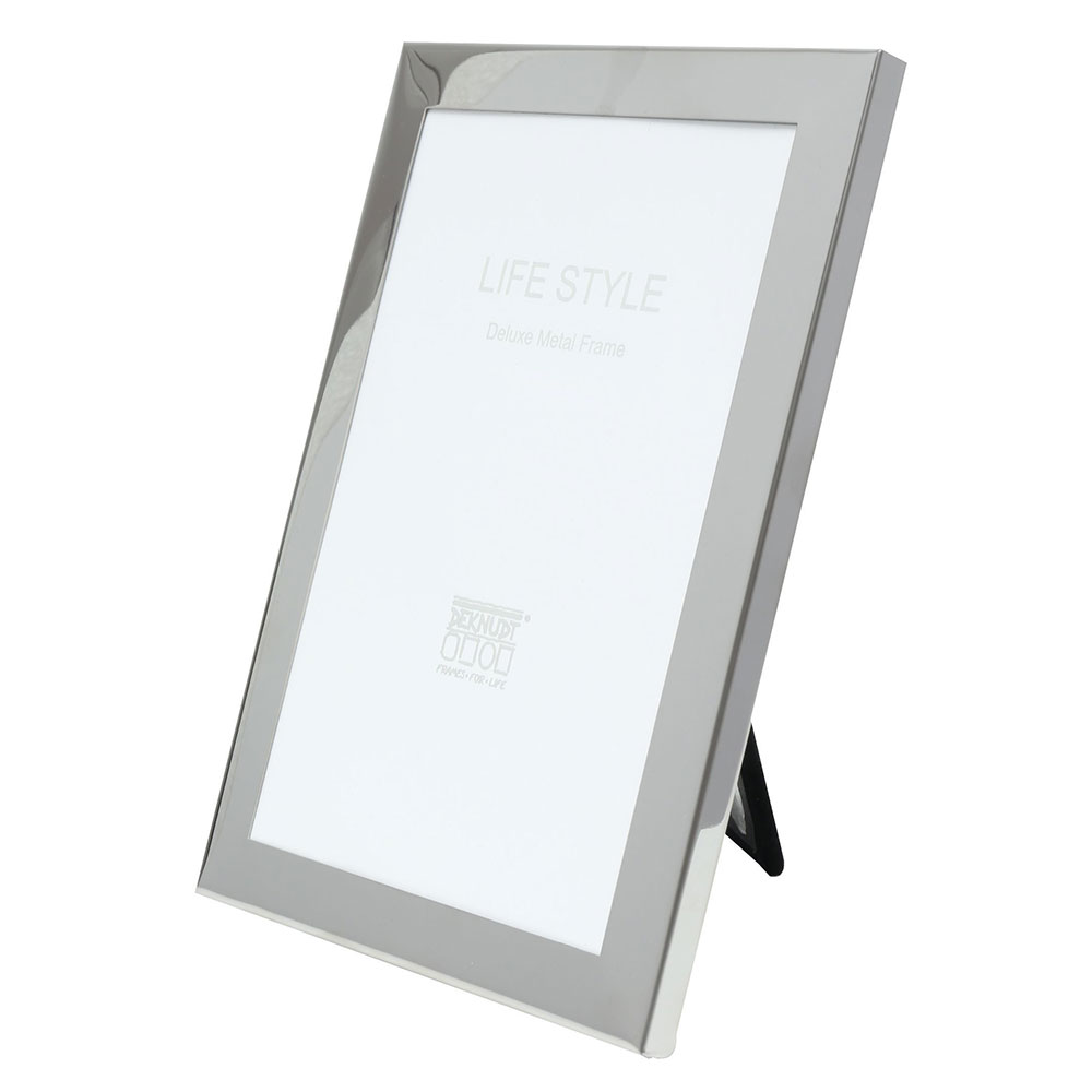 Deknudt Silber glänzender Fotorahmen 10x15 cm - silber glänzend ...