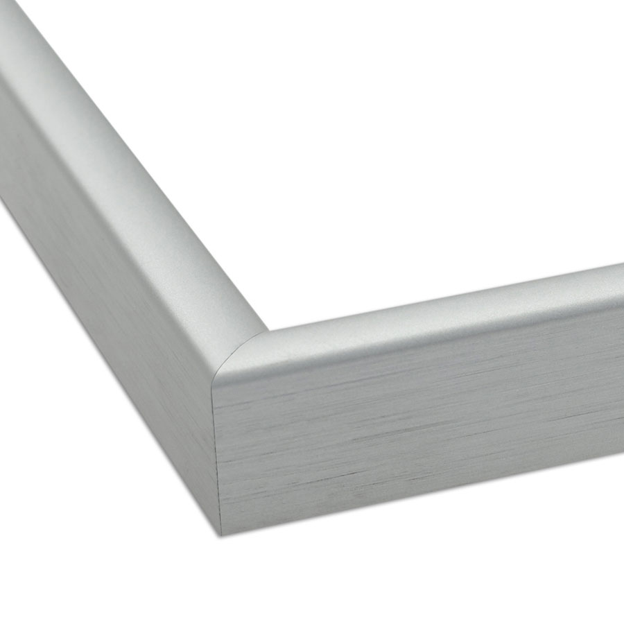 Mende Frames Alurahmen Oboso 24x30 cm - Silber matt | AllesRahmen.de