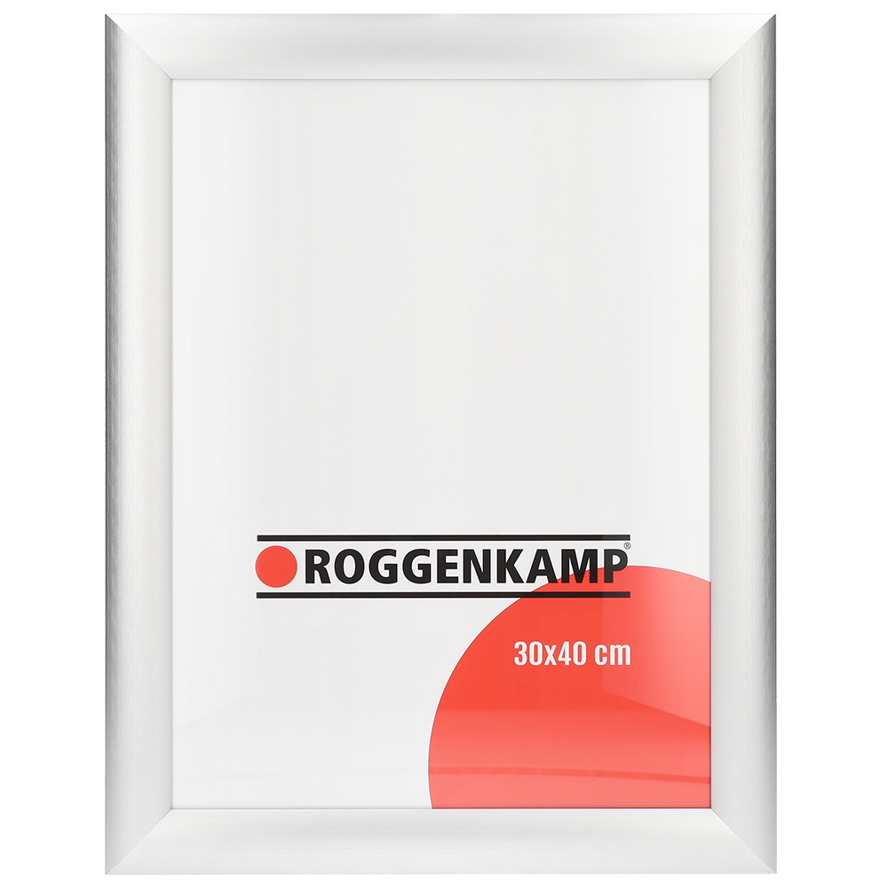 Roggenkamp Alurahmen Profil B 35x50 cm - silber matt | AllesRahmen.de