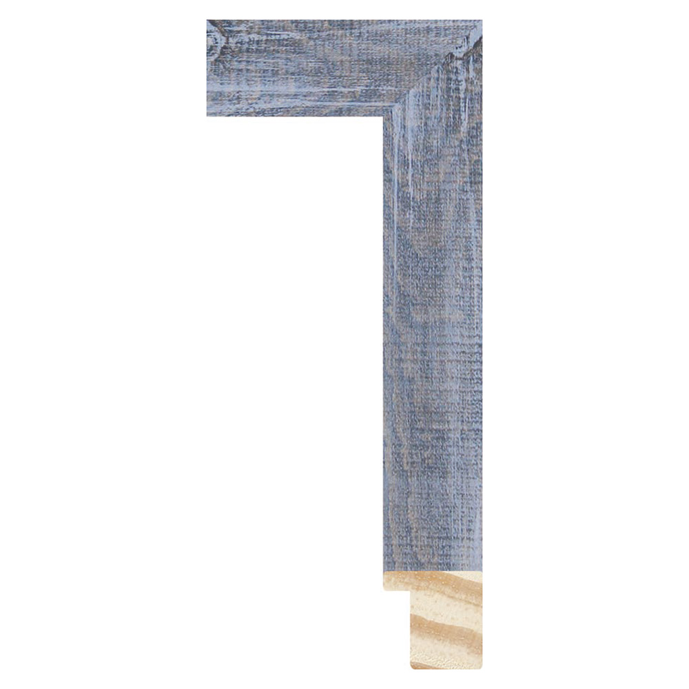 Larson-Juhl Holz-Bilderrahmen WOODLAND III 24x30 cm - Blau-Grau mit ...